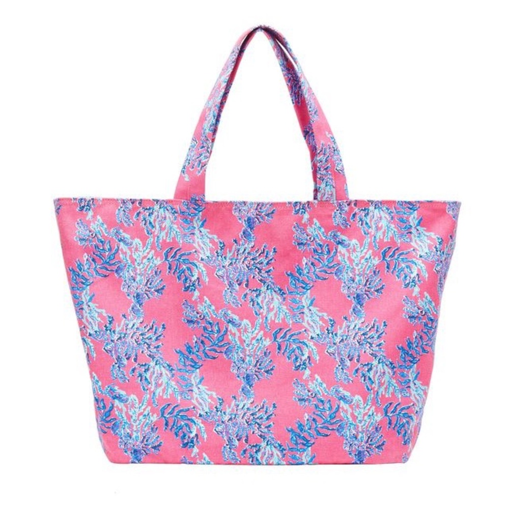 Iso Capri Pink Samba Lilly Pulitzer Tote Bag - Gem